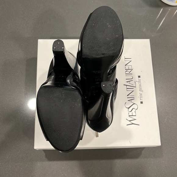 Yves Saint Laurent | Shoes | Ysl Open Toe Bootie | Poshmark